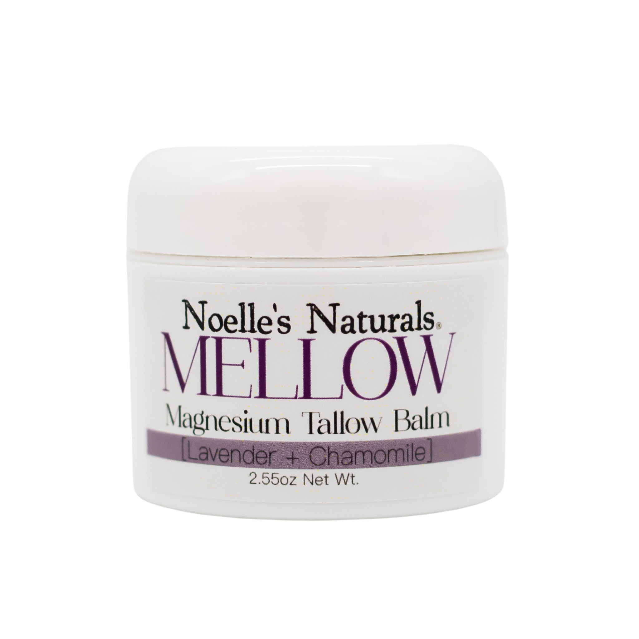 Mellow Organic Magnesium Tallow Balm [Lavender + Chamomile] – Noelle's Naturals